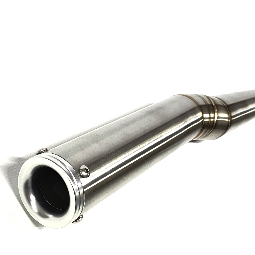 Uitlaat Loop bovenliggend RVS Dax ST125 JB04–06 - De Bondt