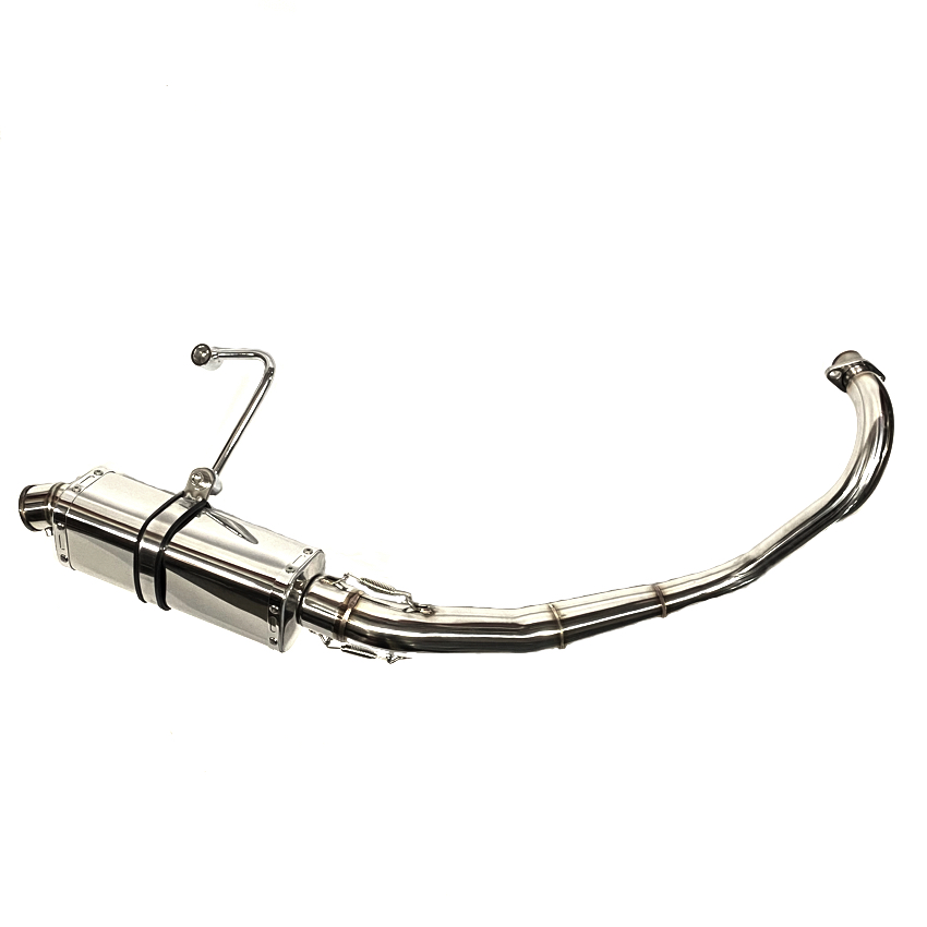 Uitlaat Tri Oval RVS - De Bondt